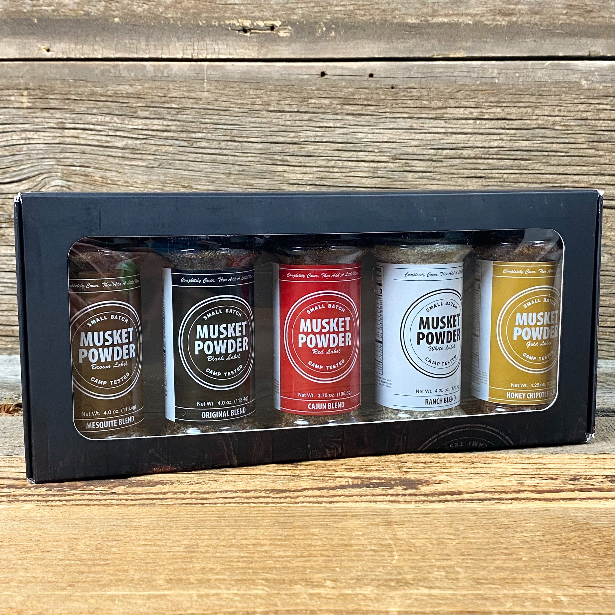 4 oz MUSKET POWDER GIFT PACK - 5 Flavors | This Farm Wife